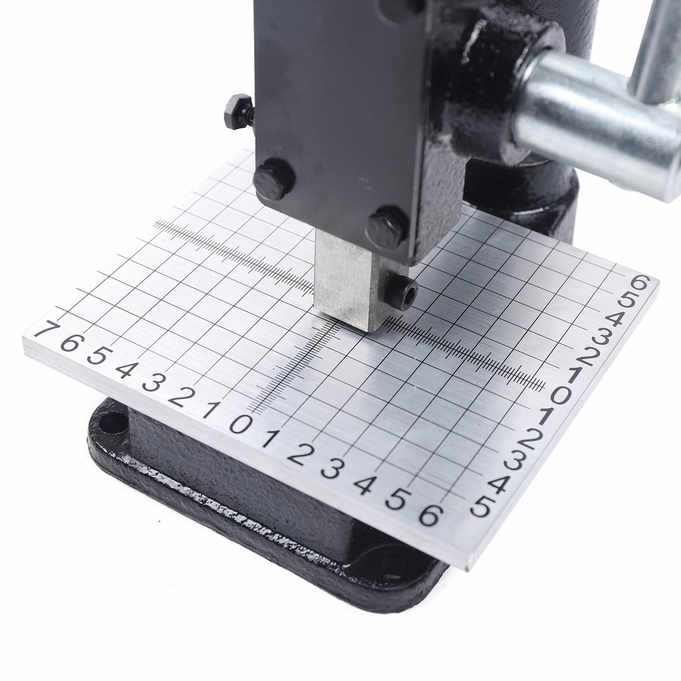 Manual DIY Leather Hole Puncher Hand Punching Machine Press Punch Tools ...