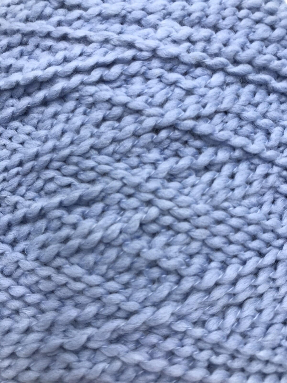 Large 1150 Gram Cone Of Chunky 95% Wool Gimp Yarn In Sky Blue. | eBay UK