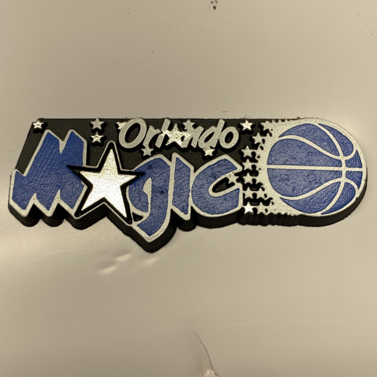 Orlando Magic Vintage NBA RUBBER Basketball FRIDGE MAGNET Standings ...