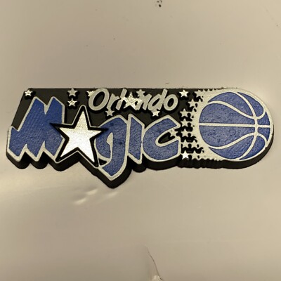 Orlando Magic Vintage NBA RUBBER Basketball FRIDGE MAGNET Standings ...