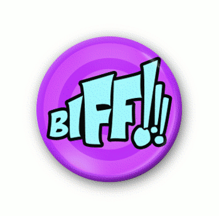 CLASSIC '60s TV SOUND EFFECTS 4 x Button Badges Pack. 50th 60th 70th ...