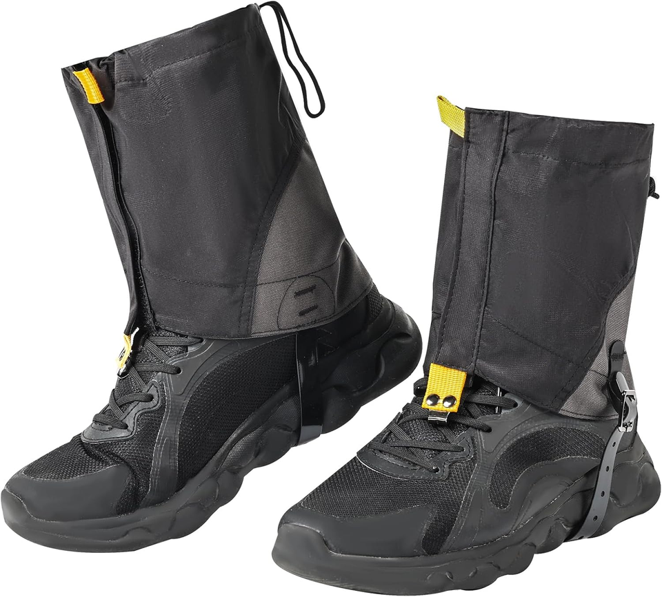 Waterproof Trail Gators for Hiking Boots Adjustable Ankle Leg Gaiters ...