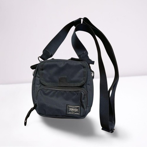 Porter Drive Multi Pouch Mini Shoulder Bag Black Fleece Lining | eBay