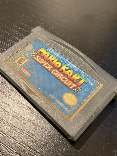 Gameboy Advance Game: Mario kart Super Circuit UNTESTED | eBay UK