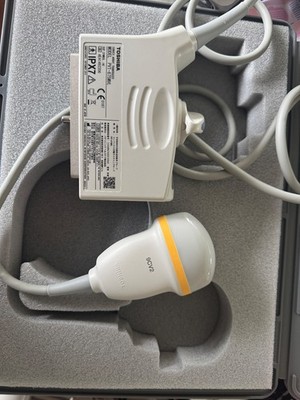 Toshiba Canon 9CV2 PVT-675MVL 3D/4D convex array transducer probe Aplio ...