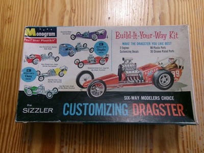 MONOGRAM---The Sizzler Customizing Dragster ~ Box Only | eBay