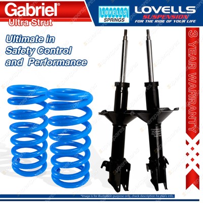 Front Gabriel Ultra Strut Shocks + Lovells Springs for Subaru Outback ...