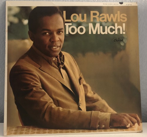 Lou Rawls- Too Much (vinyl LP, Capitol Records) VG+ | eBay