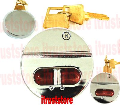 HIGH SECURITY NO SHACKLE ROUND PIN PADLOCK SHACKLESS PUCK LOCK | eBay