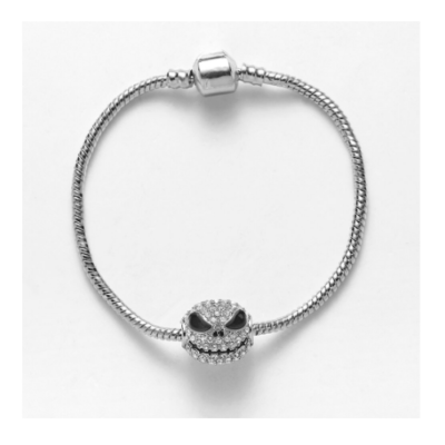 The Nightmare Before Christmas Jack Skeleton Bracelet & Charm European ...