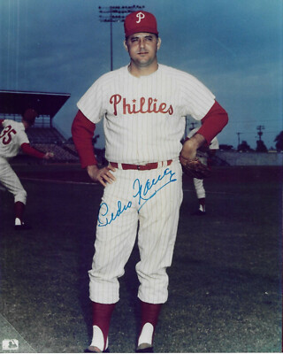 PEDRO RAMOS Autographed Signed 8 x 10 Baseball Photo Philadelphia ...