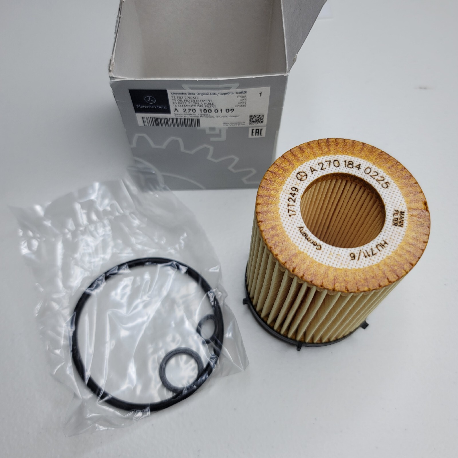 MERCEDES-BENZ A2701800109 - cross reference oil filters | oilfilter ...