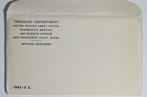 1965 US Mint SMS Set OPENED Uncirculated 5 Coin Set OGP | eBay