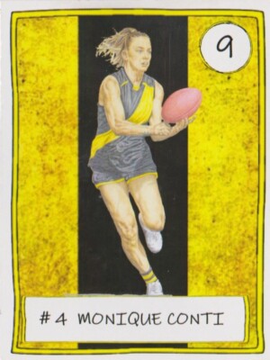 Australian Womens Football ART Common Cards Of MONIQUE CONTI | eBay ...