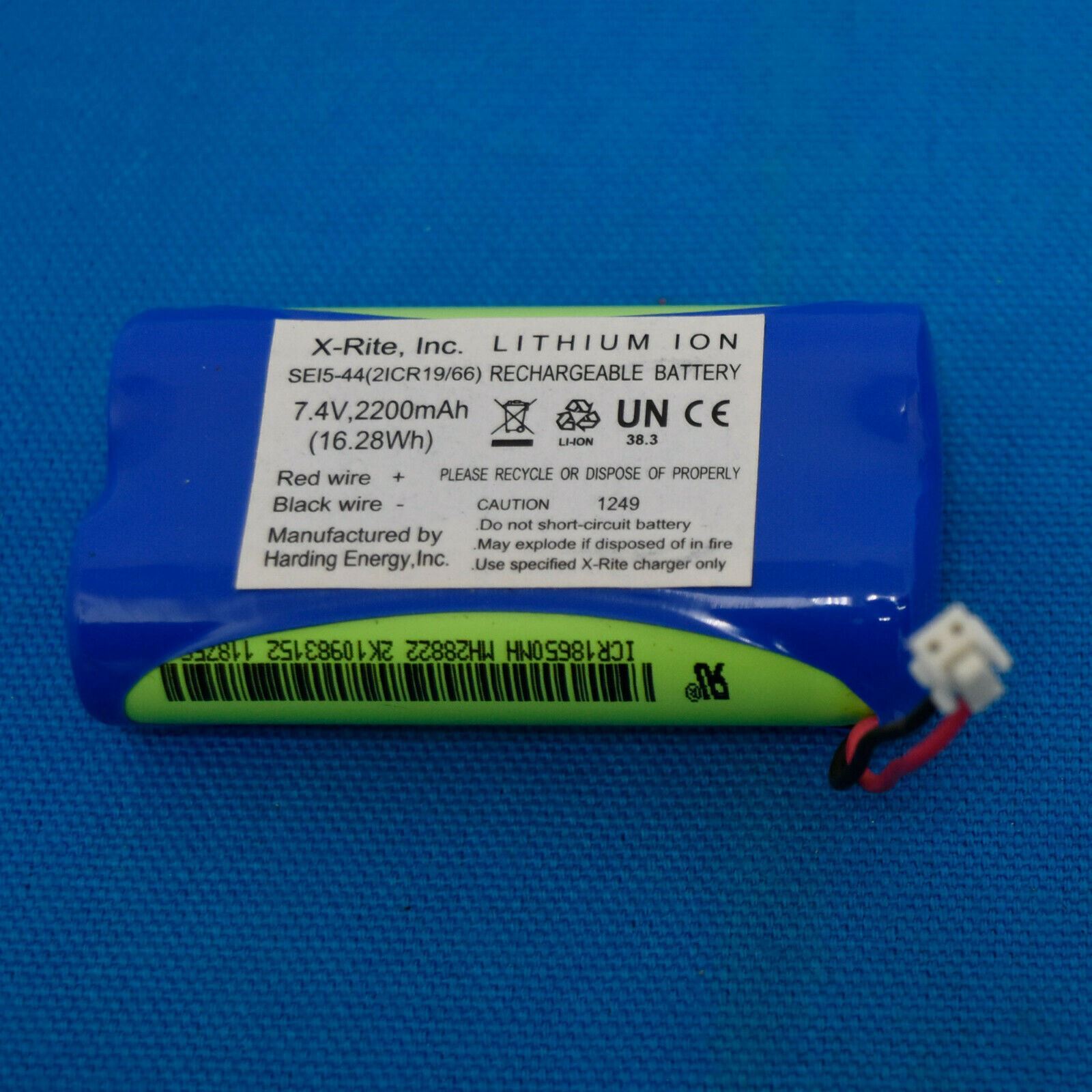 X-Rite eXact SE15-44 (21CR19/66) Lithium Ion Rechargeable Battery Pack ...
