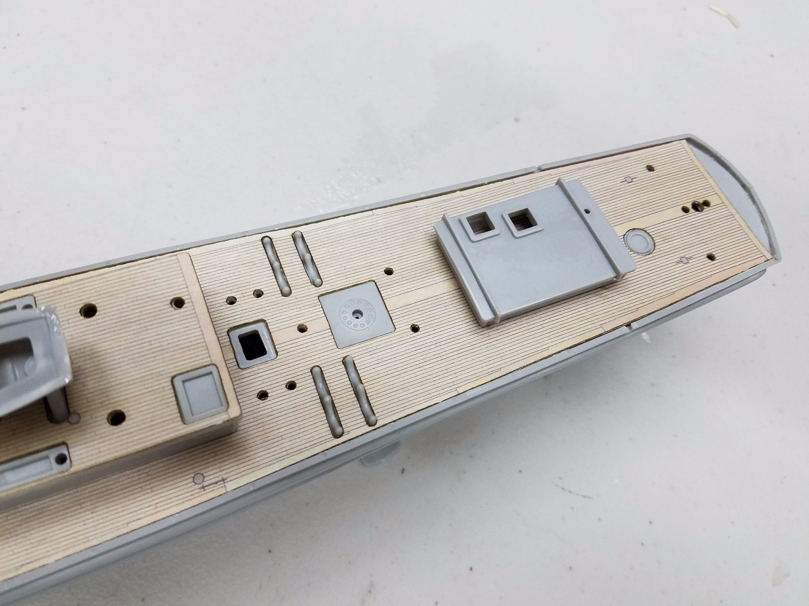 Wood Deck for 1/74 WWI Sub Chaser (fits Glencoe/Ringo) by Scaledecks ...