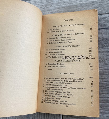 One Two Three...Infinity by George Gamow 1961 Vintage Paperback | eBay