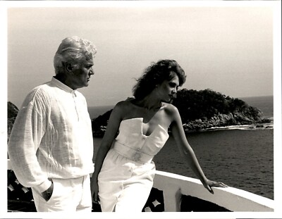 BR51 1986 Rare Original Photo TONY CURTIS EMMA SAMMS Murder in Three ...