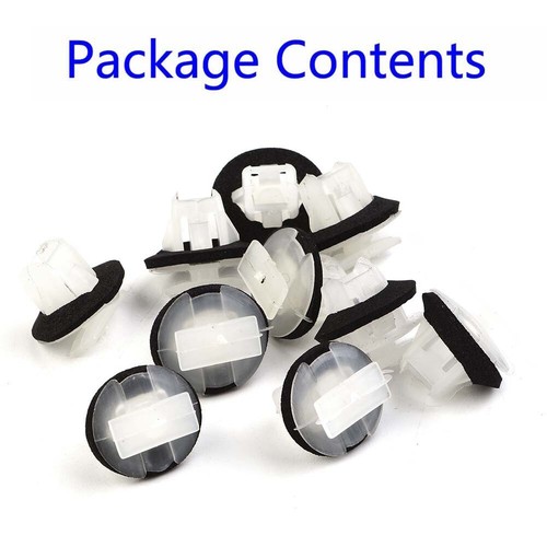 Car & Truck Parts Kits New Parts Clips Side White & Black Car Moulding ...