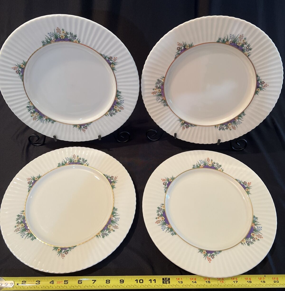 VTG (1) ONE LENOX D/C RUTLEDGE COLLECTION DINNER PLATE 11" EA SOLD ...