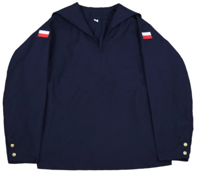 XLarge - Polish Navy Middy Jacket / Shirt Naval Sailor Military Surplus ...