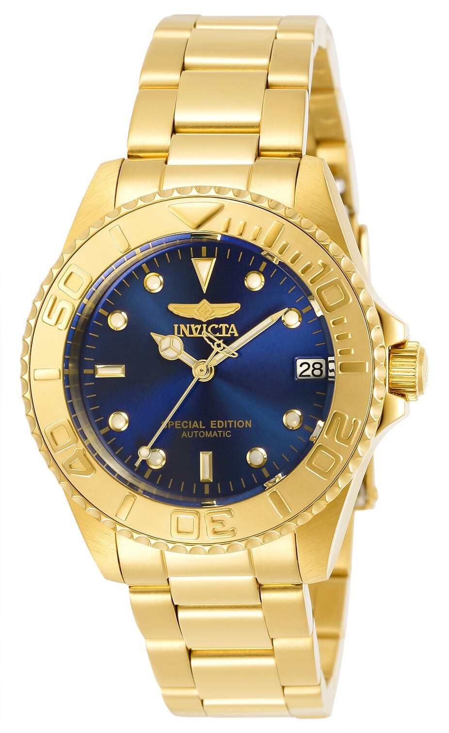 Invicta Pro Diver Automatic Women's Watch - 36mm Gold 30607 for sale ...