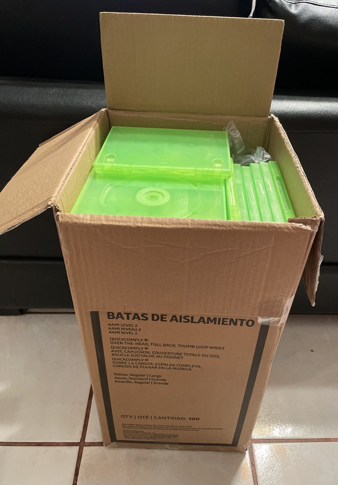 Lot Of 100 New XBOX 360 OEM Translucent Green Replacement Cases | eBay