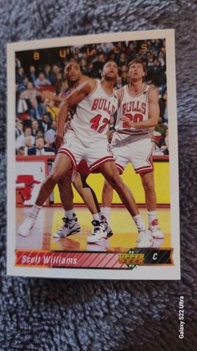 1992 UPPER DECK BASKETBALL CARD NBA SCOTT WILLIAMS #171 | eBay