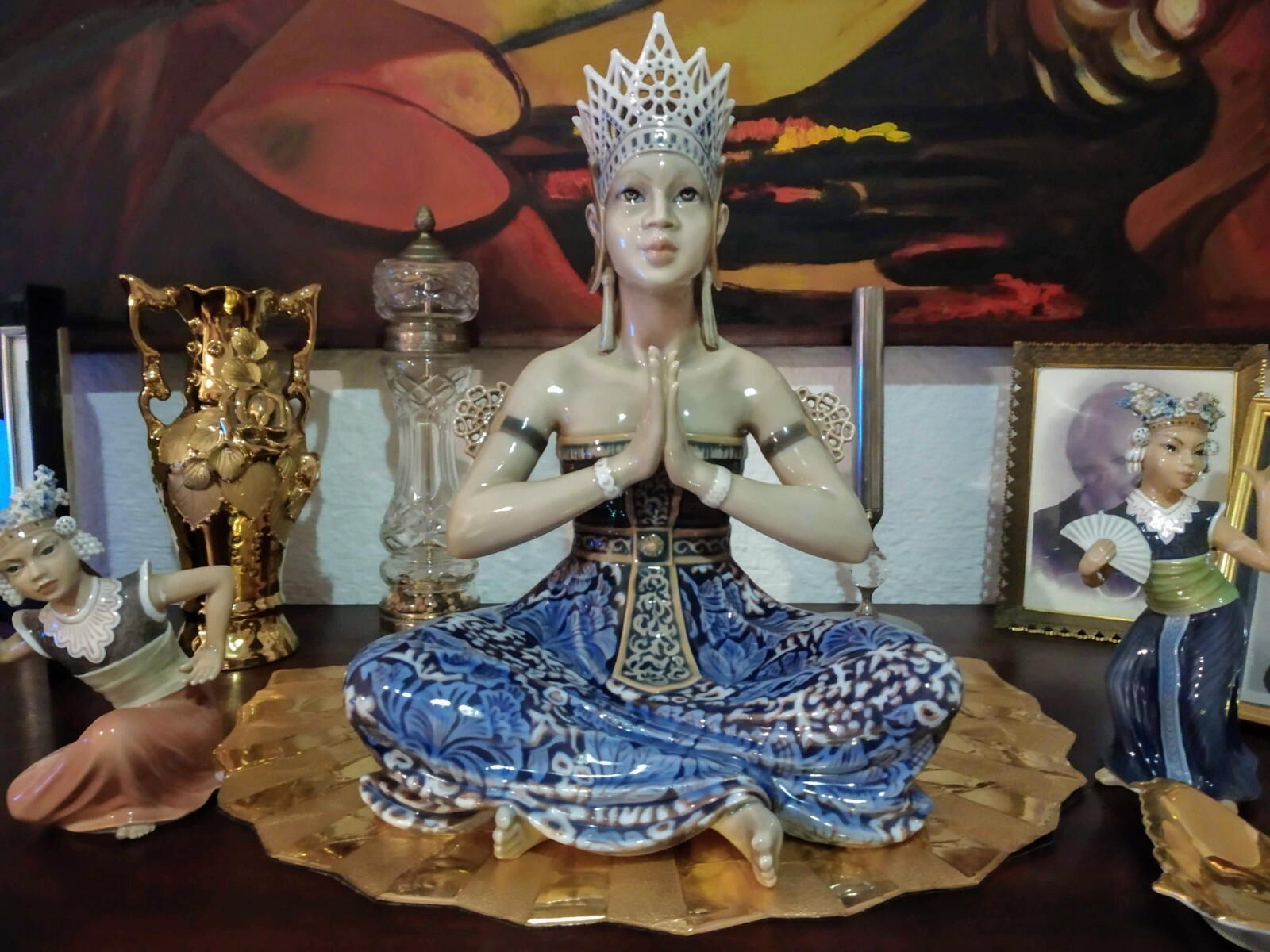 Princesa javanesa de Dahl Jensen (Rare vintage Dahl Jensen Javanese ...