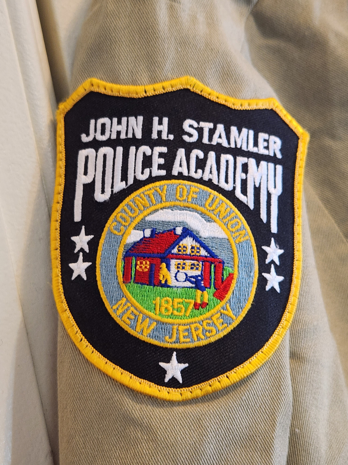 Vintage John H Stamler Police Academy Shirt, Long Sleeved, Size M ...