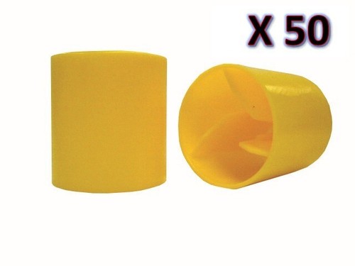 50 x Yellow Steel Post or Reo Caps - Star Picket Caps | eBay