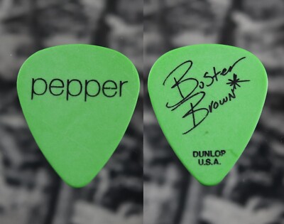 PEPPER - Bret Bollinger Tour Guitar Pick - BUSTER BROWN | eBay