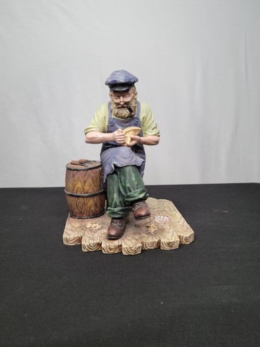 Old Salts Collection - Carving Boat For Boy Figurine - 1998 - Missing ...