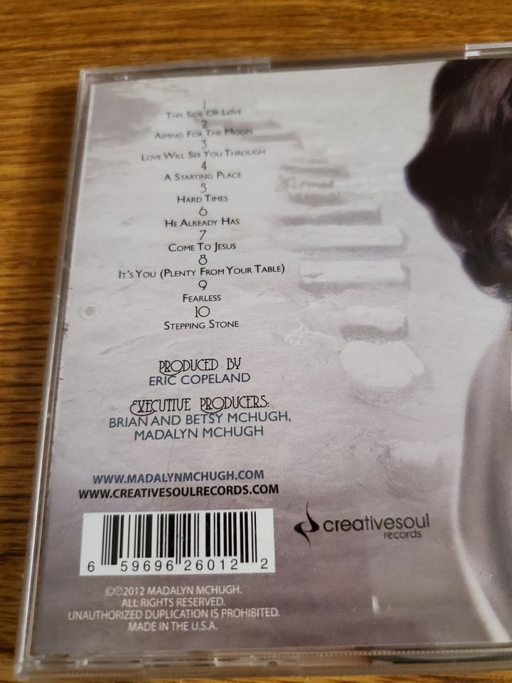 Madalyn Mchugh Stepping Stone Music Album CD Creative Soul Records 2012 ...
