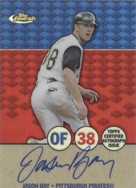 2005 Topps Finest - Autograph Refractor #FA-JB Jason Bay (AU) for sale ...