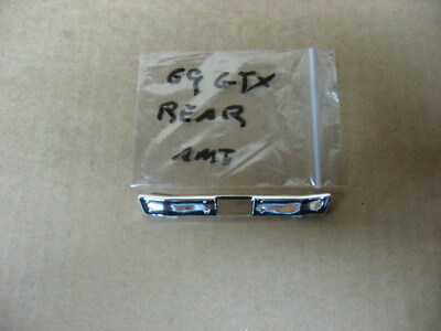 69 PLYMOUTH GTX REAR BUMPER JUNKYARD | eBay