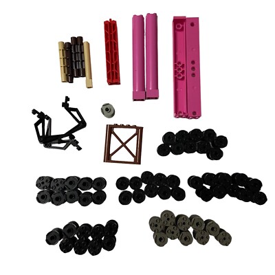LEGO SUPPORT Assorted Color LEGO #3940a #3940b and Misc Pillar Support ...