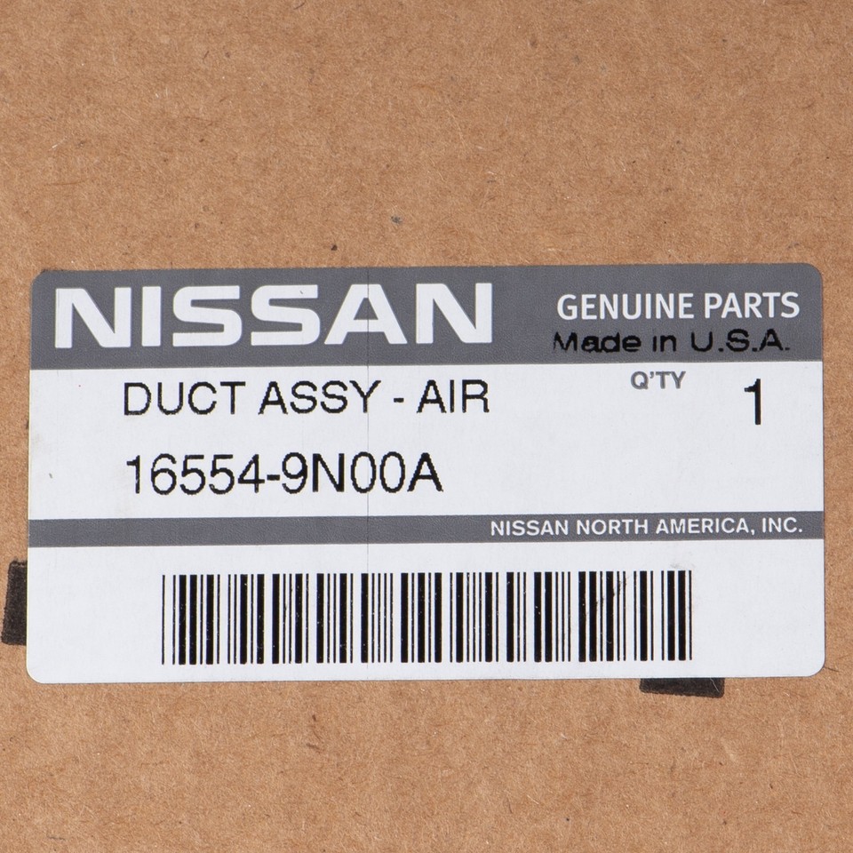 ONE NEW OEM 2009-2014 NISSAN MAXIMA UPPER AIR INTAKE DUCT 165549N00A ...