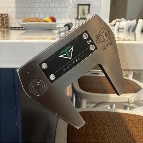 Odyssey Toulon Las Vegas Stroke Lab Mallet Putter Steel Shaft Black ...