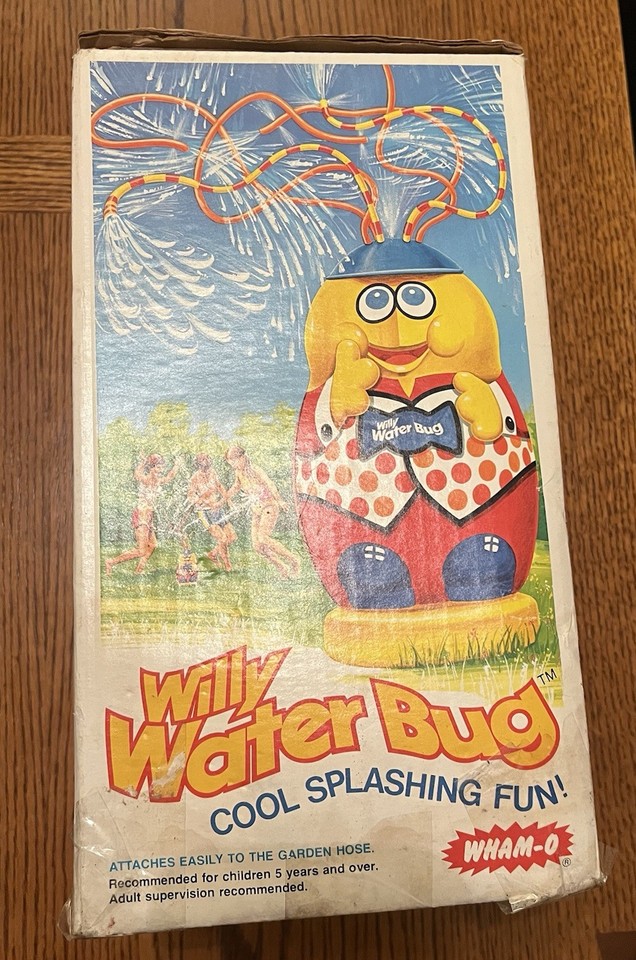 Vintage 1980 Wham-O Willy Water Bug Cool And Splash Sprinkler | eBay