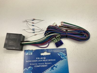 Dei 451m Installation Manual Door Lock Relay Module - Vehicle Security ...