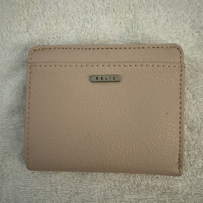 Relic by Fossil Zip Coin Wallet/Purse - Pale Pink | eBay