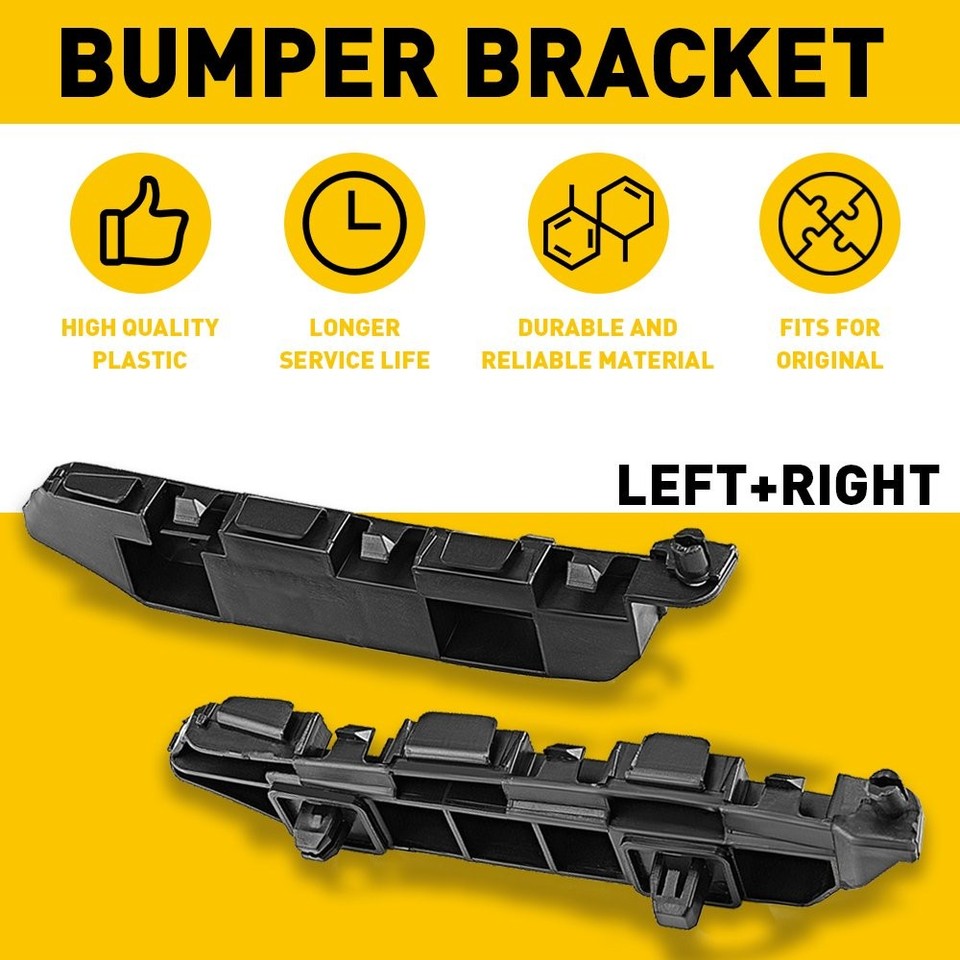 Pair Front Bumper Retainer Bracket for Honda 2012-2015 Civic Left ...