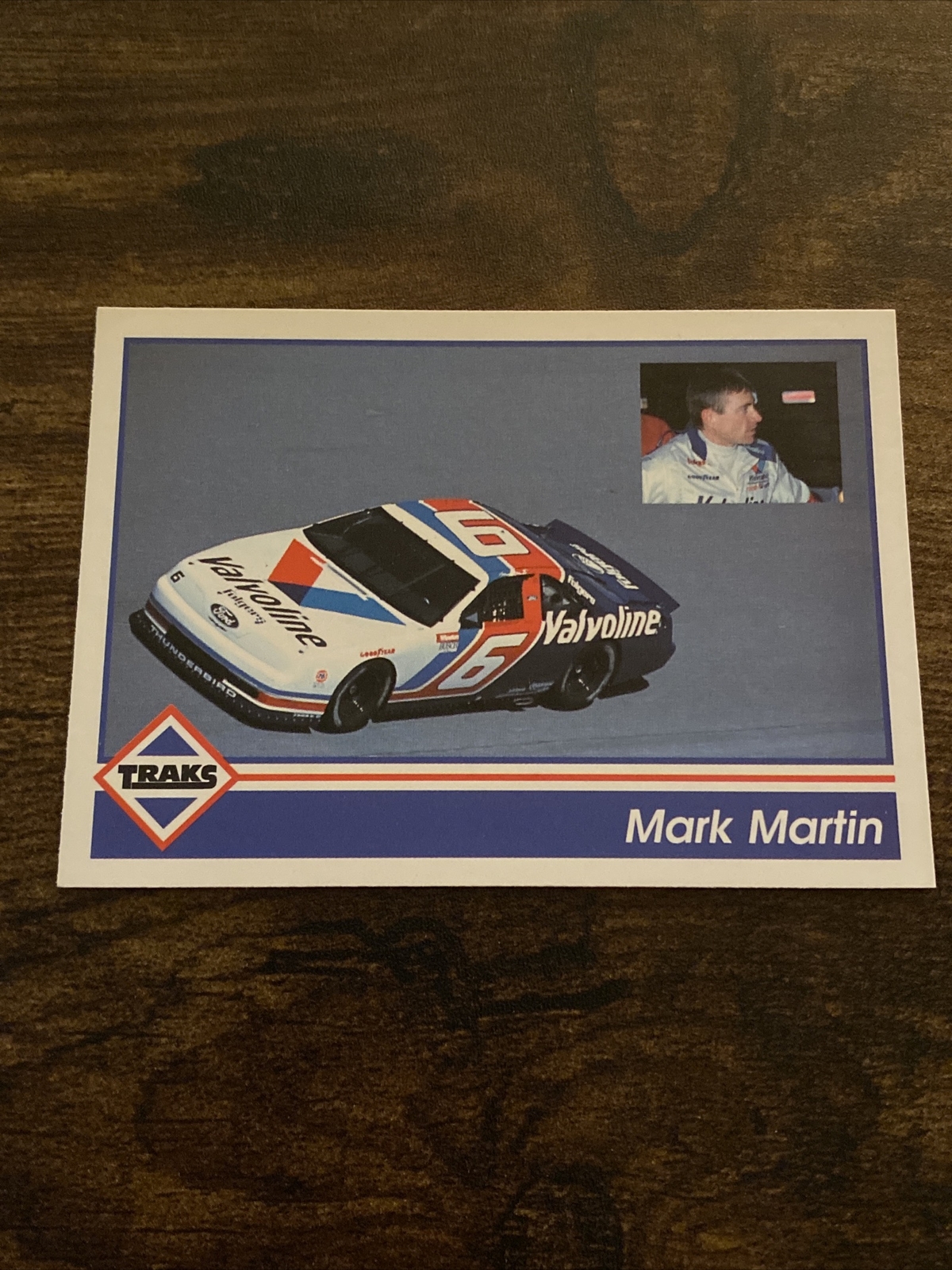 Mark Martin 1992 Traks Racing Trading Card #6 C5547* | eBay