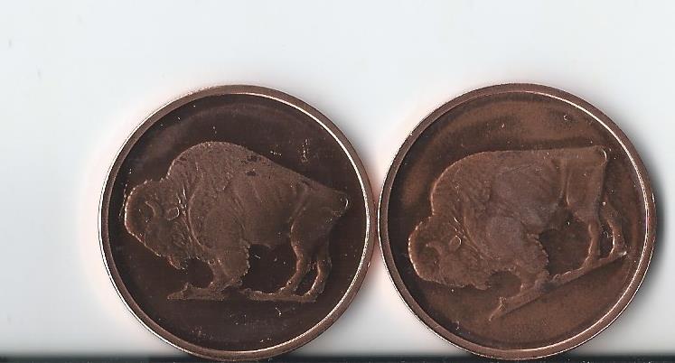 2 Coins • BUFFALO COINS • 1 oz each .999 Copper Bullion | eBay