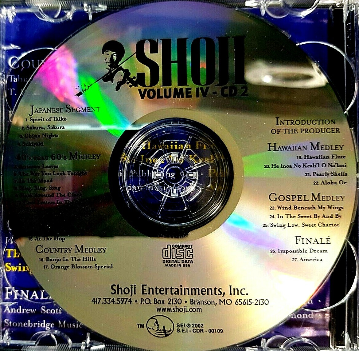 "The Shoji Tabuchi Show Volume IV" - (2002) - (Signed) Shoji ...