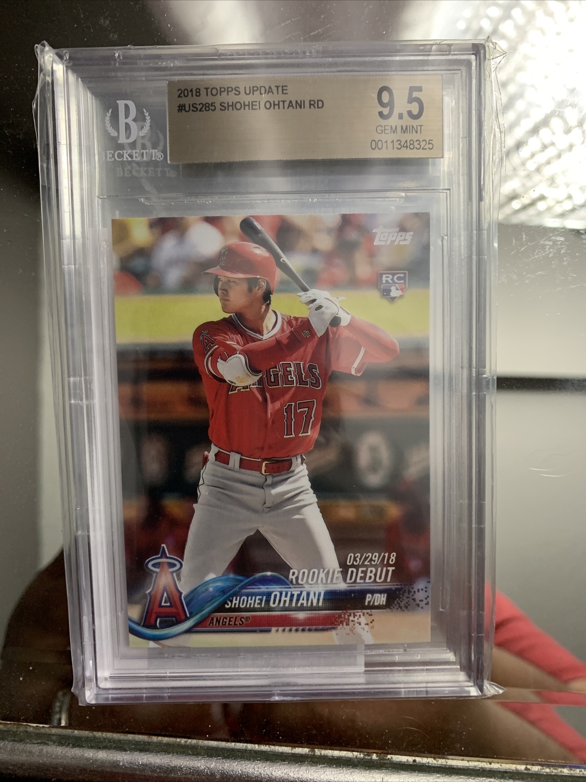2018 Topps Rookie Card Shohei Ohtani Bgs 9.5 | eBay