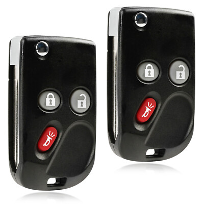 2 Key Fob for 2003 2004 2005 2006 2007 Chevrolet Silverado 1500 2500 ...