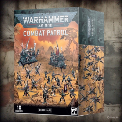 Combat Patrol: Drukhari - Warhammer 40k - Brand New! 73-451 | eBay