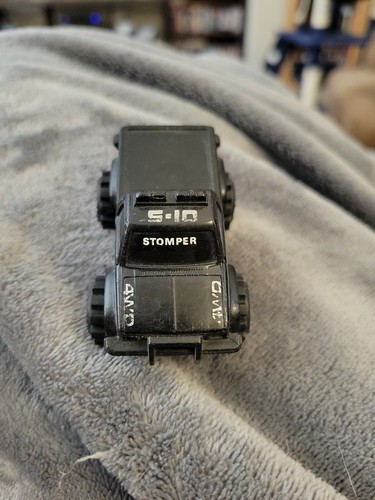 Vintage McDonald's Schaper Stomper 4X4 Black Chevy S10 Pickup Truck Toy ...